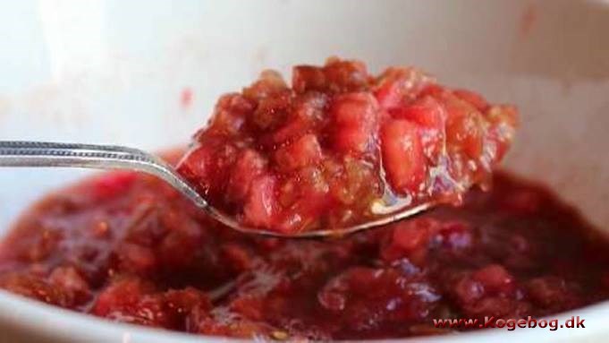 Concassé - udtryk for frugt eller grønsager i meget små tern