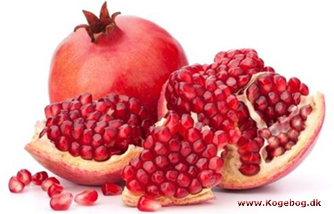 Granatæble - info og opskrifter på Kogebog.dk - det er her