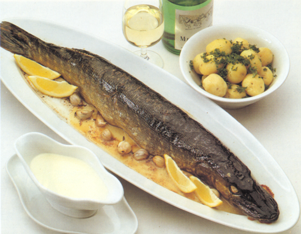 Gedde, hvidløgsstegt | let og godt på Kogebog.dk 💘