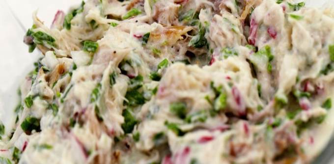 Sildesalat, røget | let og godt på Kogebog.dk 💘