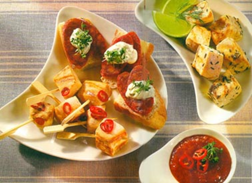 Tapas og små retter - se de bedste opskrifter på Kogebog.dk 💘