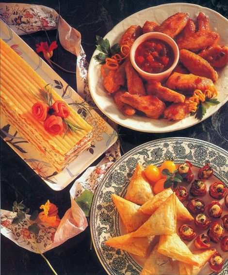 Tapas, små retter - dejlig opskrift fra Kogebog.dk 💘