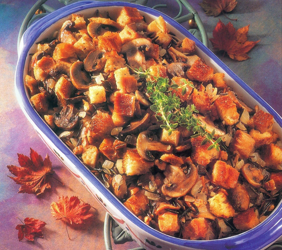 Svampe med vilde ris og brødtern - altid bedst på Kogebog.dk 💘