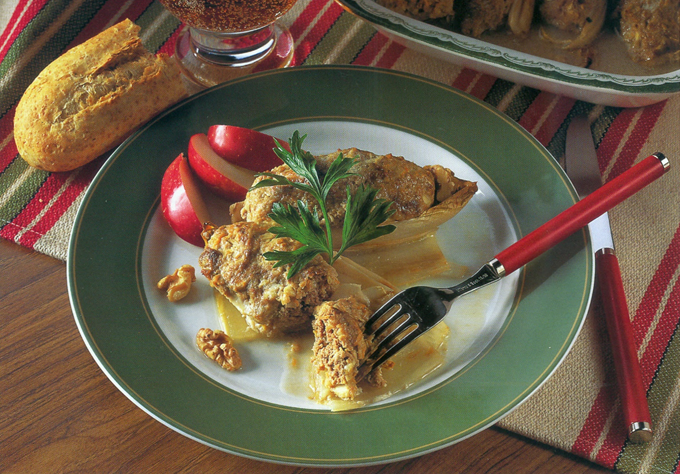 Endiver med kødfyld - altid bedst på Kogebog.dk 💘