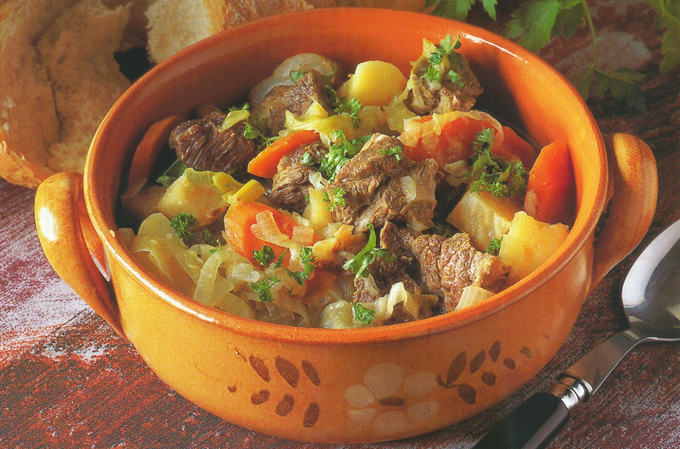 Fransk bondegryde med højreb - altid bedst på Kogebog.dk 💘