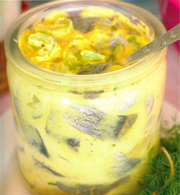 Sild i mild karry – for børnekokke