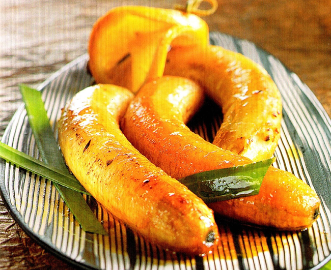 Romflamberede bananer à l'orange - Bare bedst